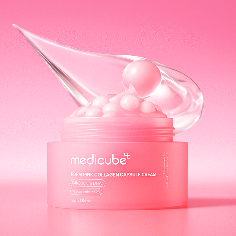 Medicube PDRN Pink Collagen Capsule Cream - Zenura